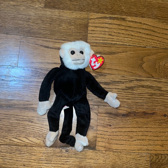 Ty | Toys | Ty Beanie Babies Mooch The Monkey Rare Tag Errors | Poshmark